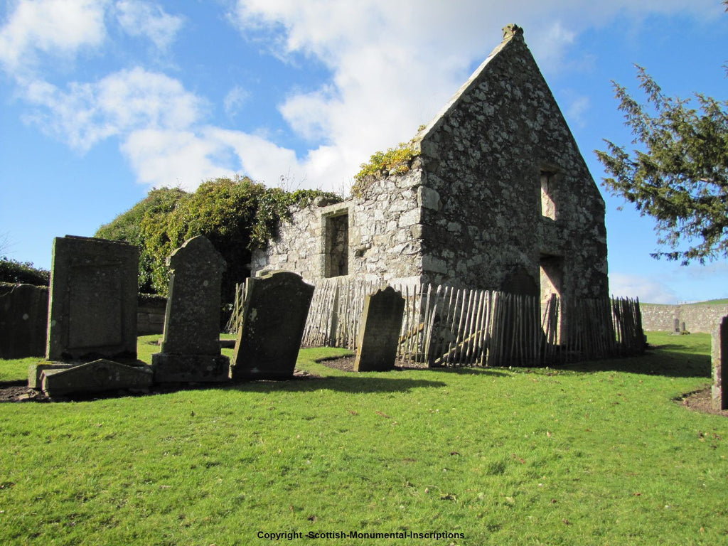 Creich Churchyard - Fife PDF – Scottish Monumental Inscriptions