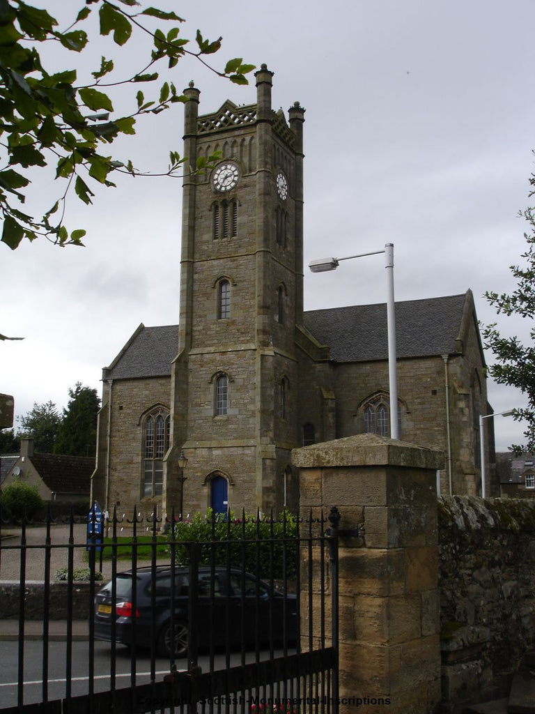 Kingskettle Churchyard- Cemetery - Fife PDF – Scottish Monumental ...