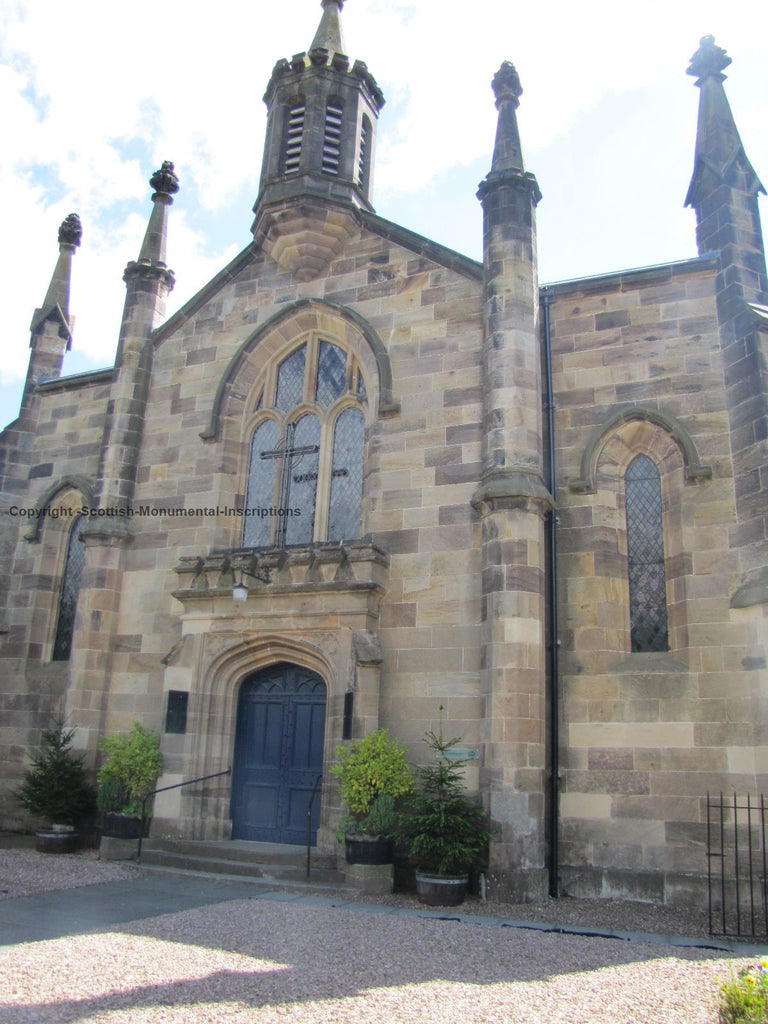 Tillicoultry churchyard - Clackmannanshire PDF – Scottish Monumental ...